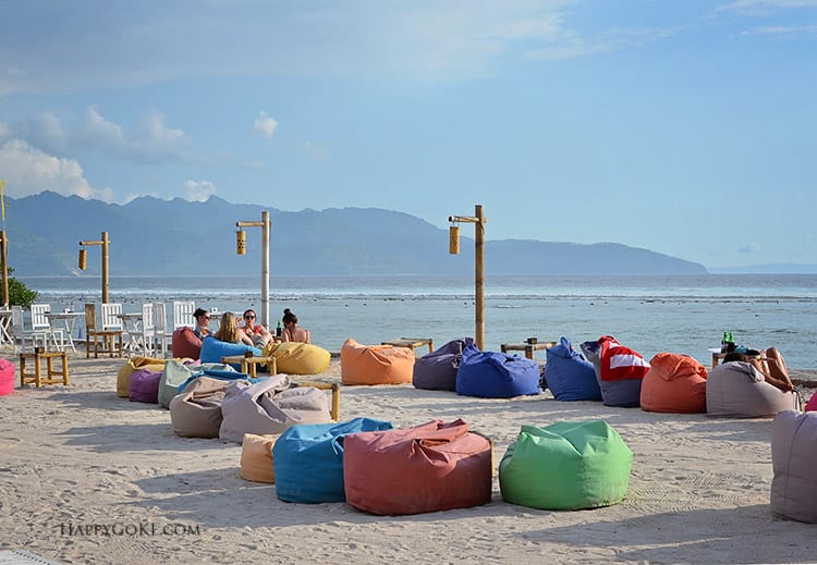 HGKL Gili Trawangan Sunset Bar Beanbags - Happy Go KL