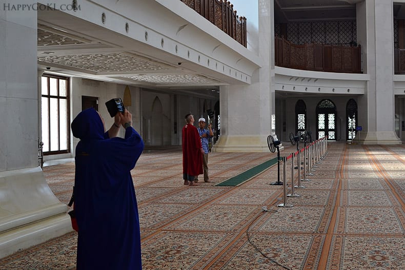 Visiting Federal Territory Mosque - Happy Go KL