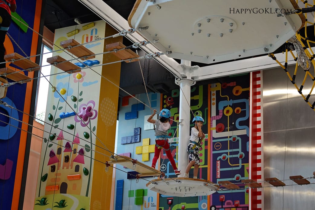 Climbing At Funtopia - Happy Go KL