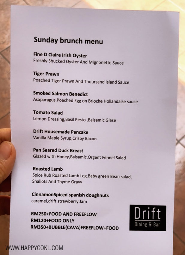 Review: Family Brunch At Drift Dining & Bar - Happy Go KL